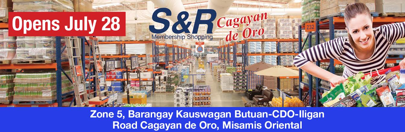 S&R Membership Shopping Soon To Open At Cagayan De Oro - Mommy Levy