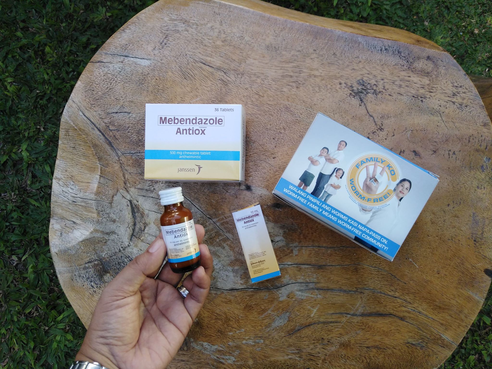 Goodbye worms, Thank you Mebendazole (Antiox®)! - Mommy Levy