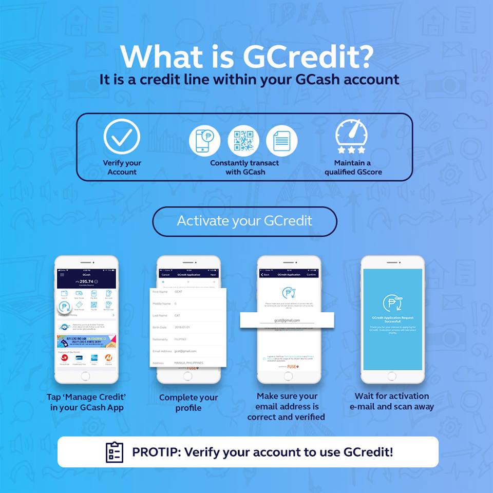 Gcash: You can now borrow money through GCredit - Mommy Levy