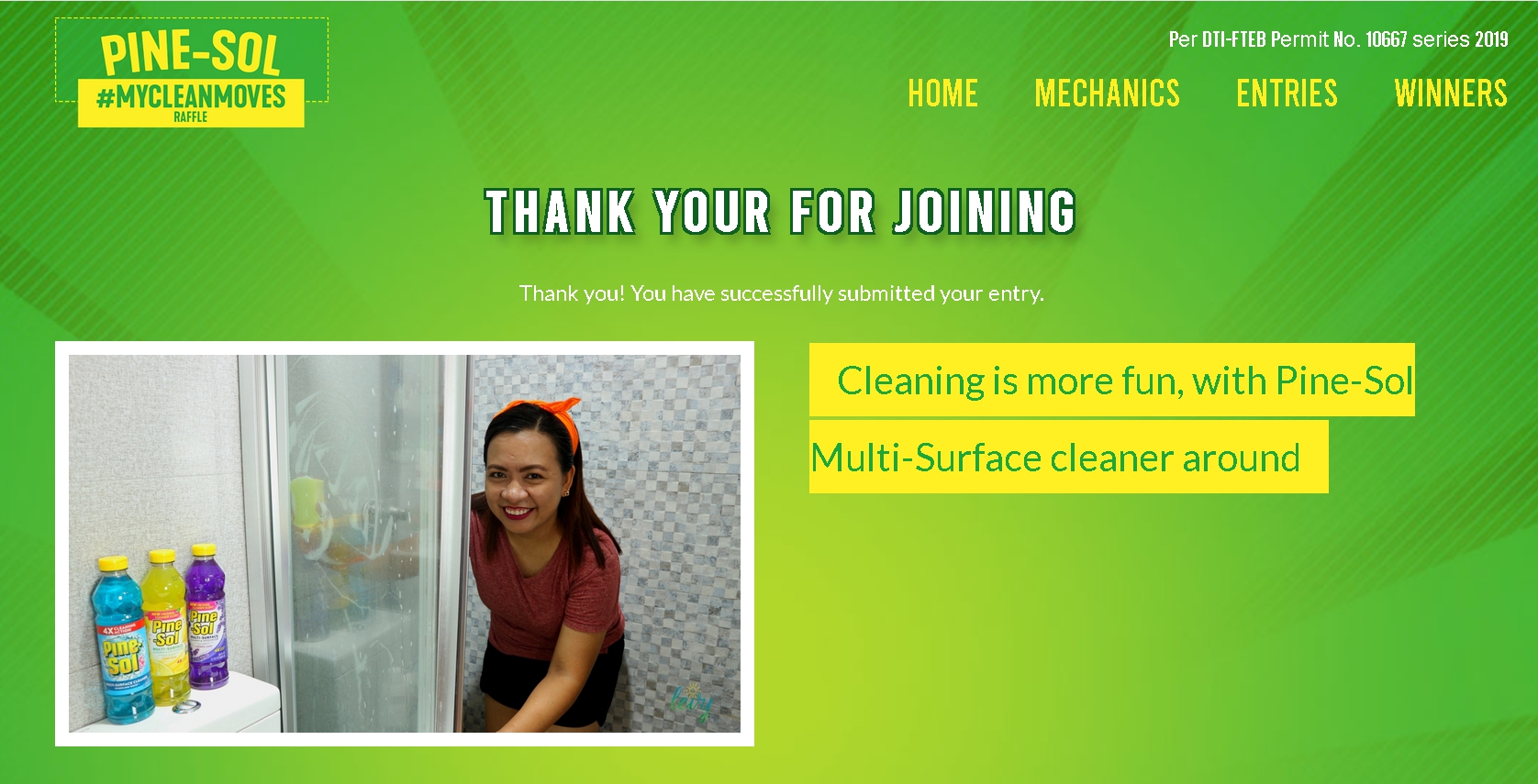 Pine-Sol Cleaning Dance Challenge: Join na! - Mommy Levy