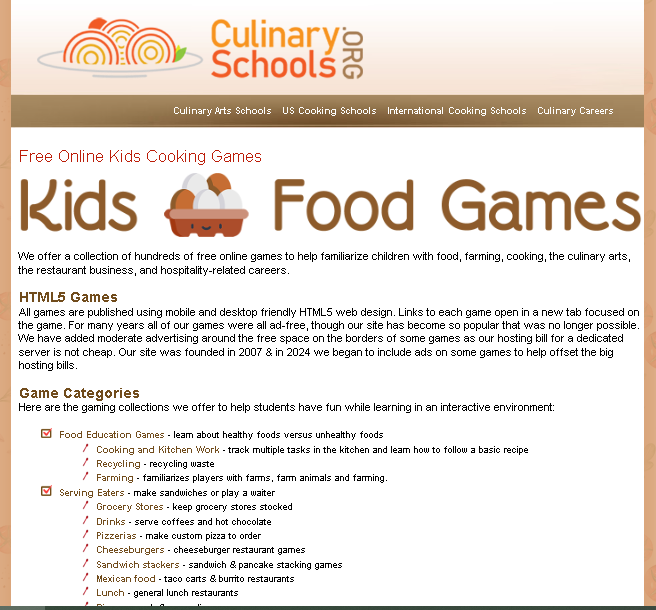 Unleashing Fun: Culinary Online Games for All Ages - Mommy Levy
