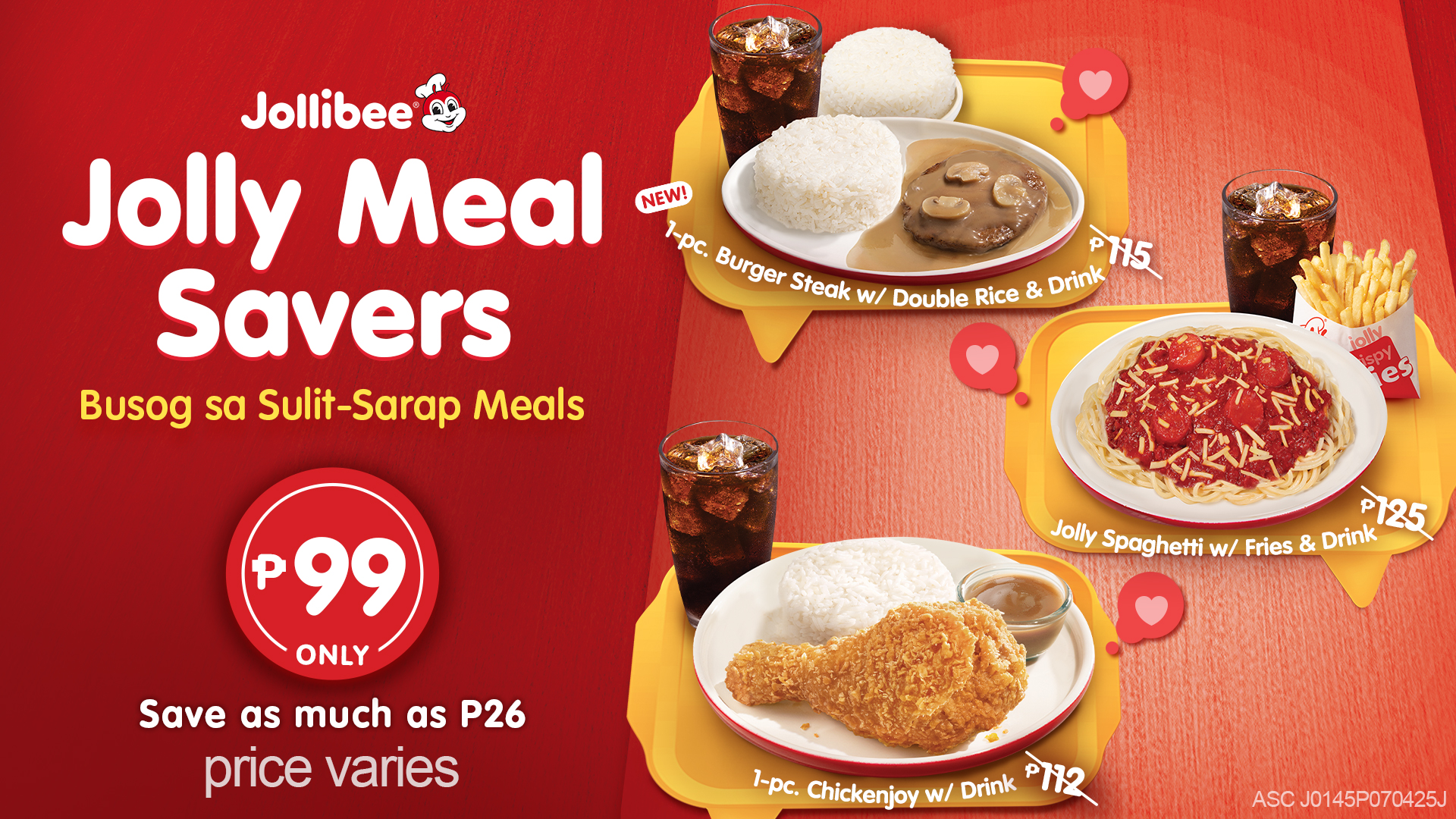 Jollibee Drops New ₱99 Meals Worth Sharing - Mommy Levy