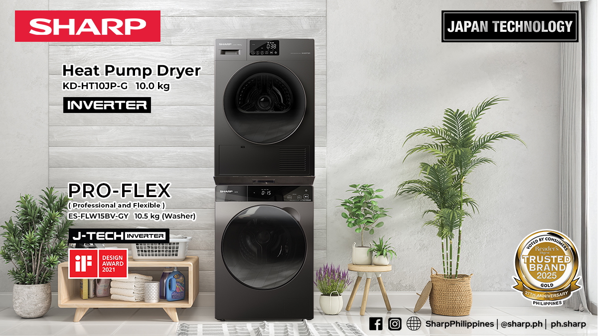 Wash Smart, Dry Smarter: The Ultimate Laundry Pair from Sharp Washing ...